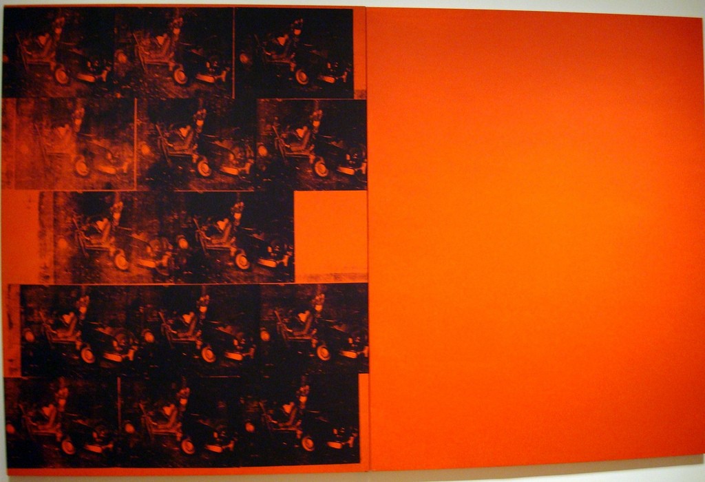 Andy Warhol – Orange Car Crash, Fourteen Times – Rob Scholte Museum