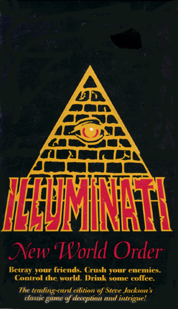 Steve Jackson – iLLUMiNATi Card Game – Rob Scholte Museum