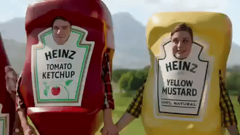 Heinz Tomato Ketchup & Yellow Mustard (gif life.ru) – Rob Scholte Museum